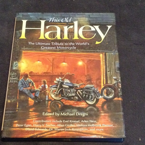 Accessories | This Old Harley Hard Cover Harley Davidson Book | Poshmark